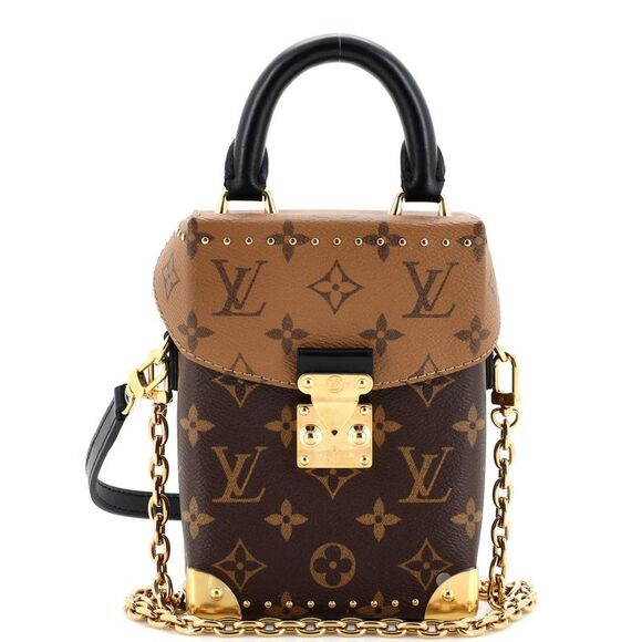 Louis Vuitton | Bags | Louis Vuitton Camera Box Nm Handbag Studded ...